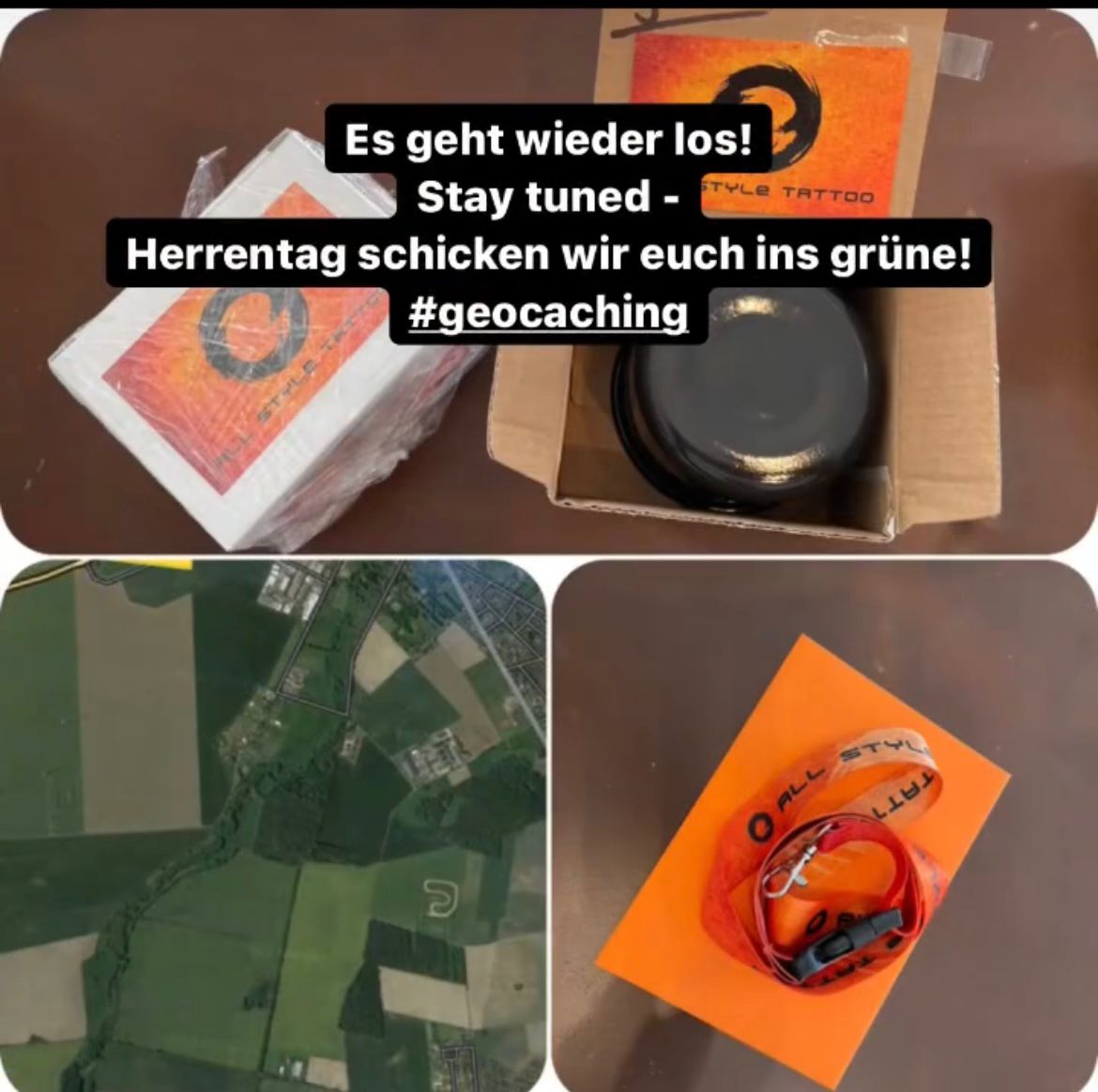 Eine neue Rallye - Geocaching am Herrentag - All Style Tattoo ...